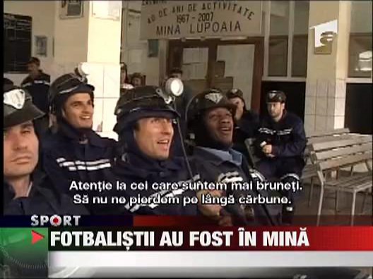 Pandurii Tg. Jiu, in vizita la mina Lupoaia | Observatornews.ro