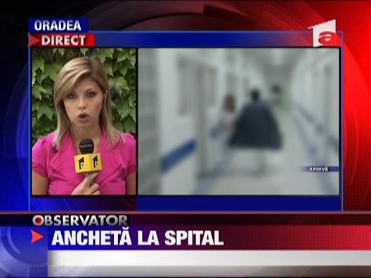 Ancheta la Spitalul "Luis Turcanu" din Timisoara | Observator News