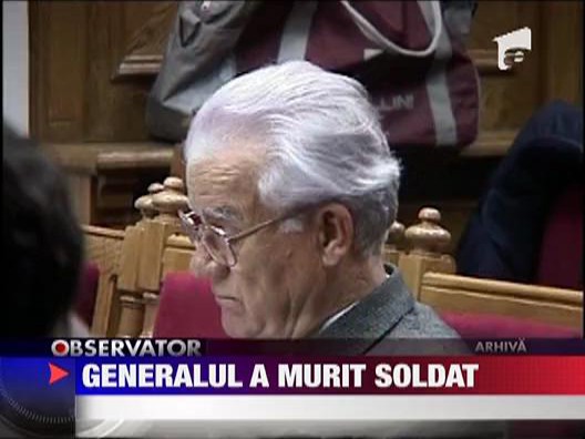 Generalul a murit soldat! Mihai Chitac | Observator News