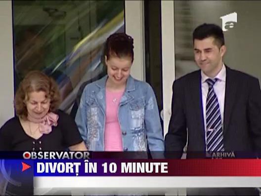 Soprana Amelia Antoniu si sotul ei au divortat in numai 10 minute ...