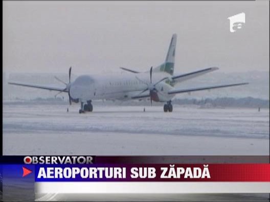 Iasi: Vremea a dat peste cap traficul aerian | Observatornews.ro