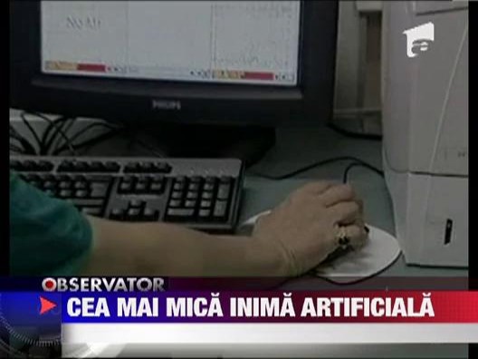 Cea mai mica inima artificiala din lume | Observatornews.ro