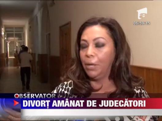 Divortul dintre Georgica Cornu si sotia acestuia, amanat de judecatori ...