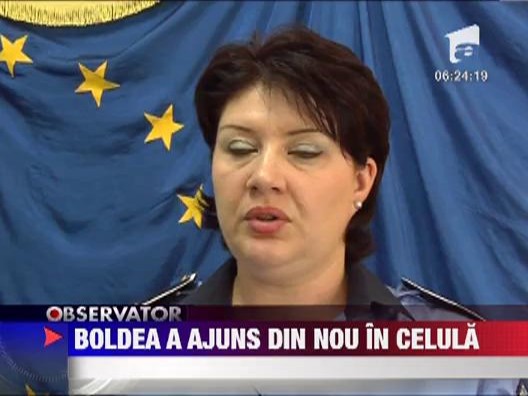 Mihail Boldea a ajuns din nou in celula | Observator News