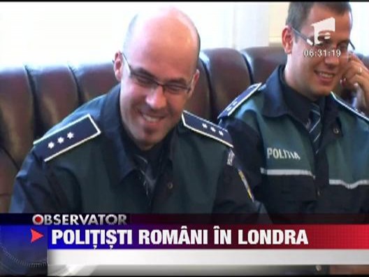 Politisti romani, in misiuni operative la Londra | Observatornews.ro