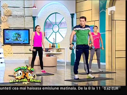 Exercitii pentru coloana vertebrala | Video | Antena 1