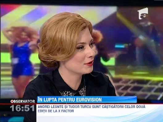 Andrei Leonte si Tudor Turcu la Eurovision | Observator News