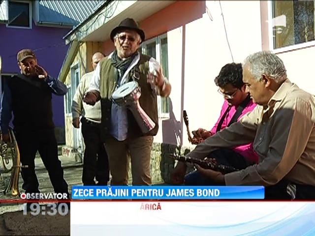 Celebra fanfara "Zece Prajini" canta pentru noua serie James Bond ...