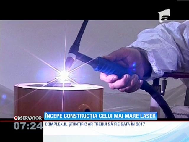 Cel mai mare laser din lume se va construi la Magurele | Observatornews.ro