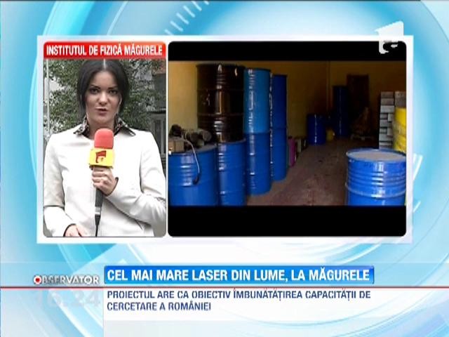 Cel mai mare laser din lume, la Magurele | Observatornews.ro