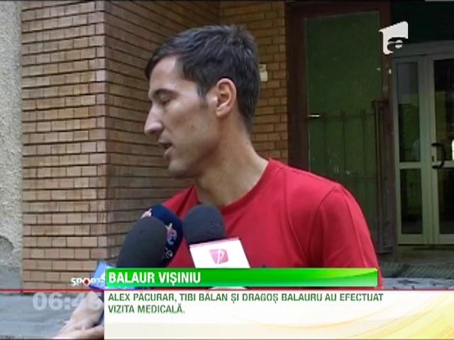 Intariri pentru Rapid! Tibi Balan, Dragos Balauru si Alexandru Pacurar ...