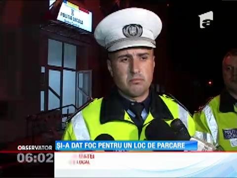 Şi-a dat foc pentru un loc de parcare! | Video | Antena 1