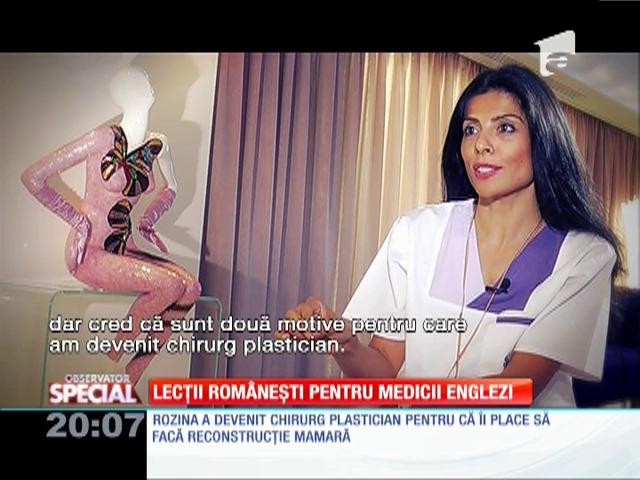 SPECIAL! Rozina Ali, un celebru chirurg plastician din Marea Britanie ...