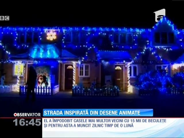 De poveste! Strada inspirată din desene animate | Observatornews.ro