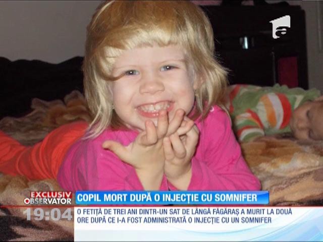 Copil mort după o injecție cu somnifer | Observatornews.ro