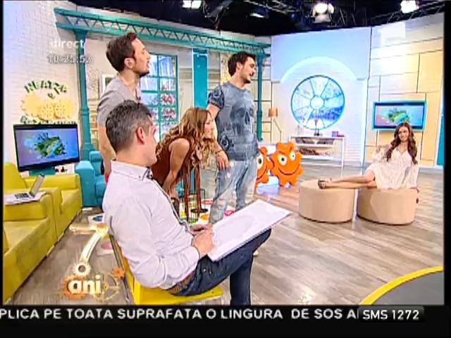 Andreea Seba, dezbrăcată de caricaturistul Gogu Neagoe! | Video | Antena 1