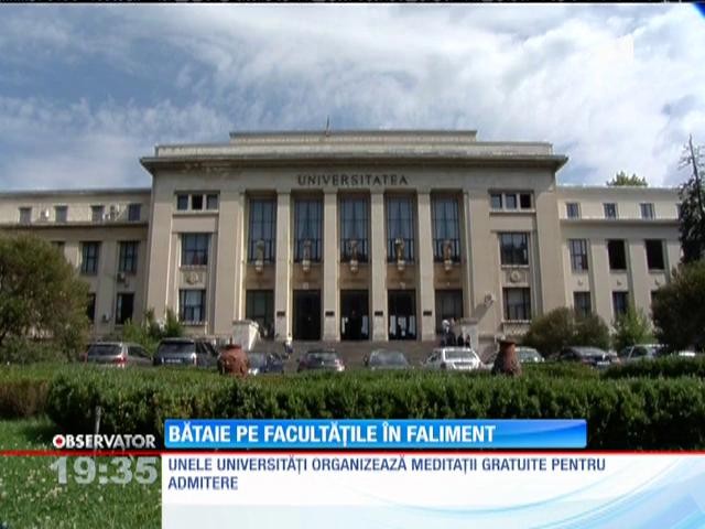 Cele mai slabe facultăți din România nu sunt interesate de notele de la ...