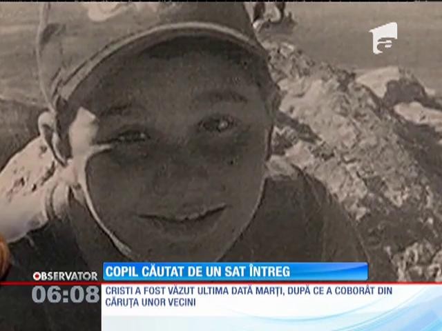 Copil de 14 ani căutat de un sat întreg | Observatornews.ro