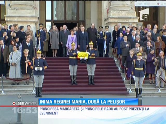 Inima Reginei Maria, mutată la Castelul Pelişor din Sinaia | Observator ...