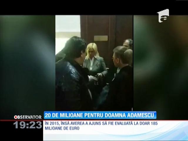 Soţia milionarului Dan Adamescu vrea 20 de milioane de euro despăgubiri ...
