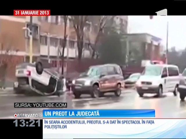 Preotul Valeriu Roman, acuzat că s-a urcat băut la volan şi a produs un ...