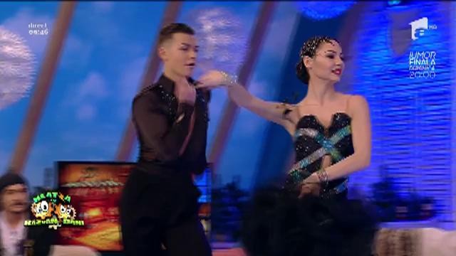 Eduard Coman și Irina Tudorache, dans și eleganță | Video | Antena 1