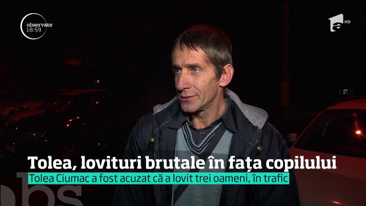 Bătăuşul cu renume Tolea Ciumac face noi victime, acum şi în faţa ...