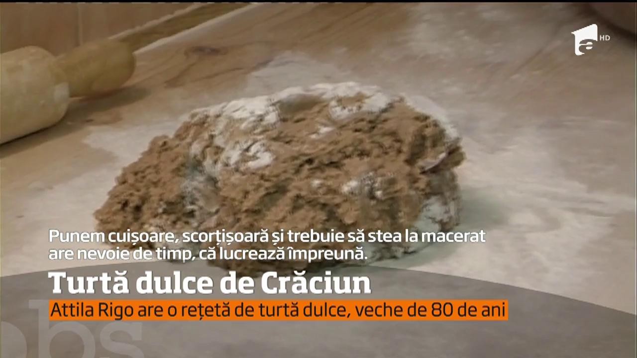 Attila Rigo are o rețetă de turtă dulce, veche de 80 de ani ...