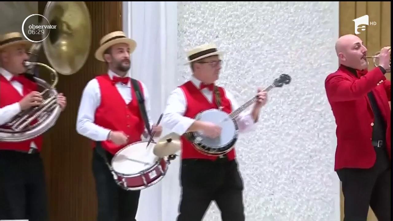 Spectacol de circ pentru Papa Francisc