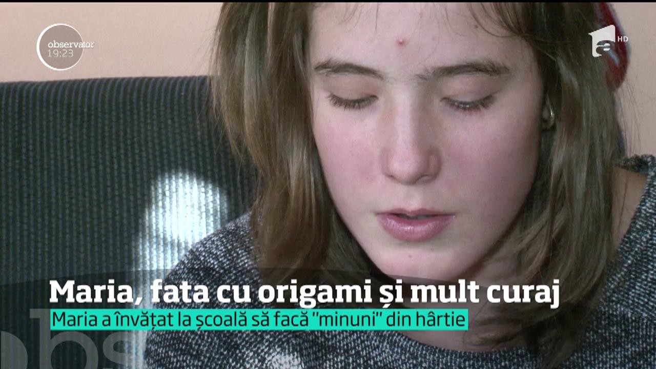 Maria, fata care, la doar 13 ani, luptă cu două boli incurabile și face ...
