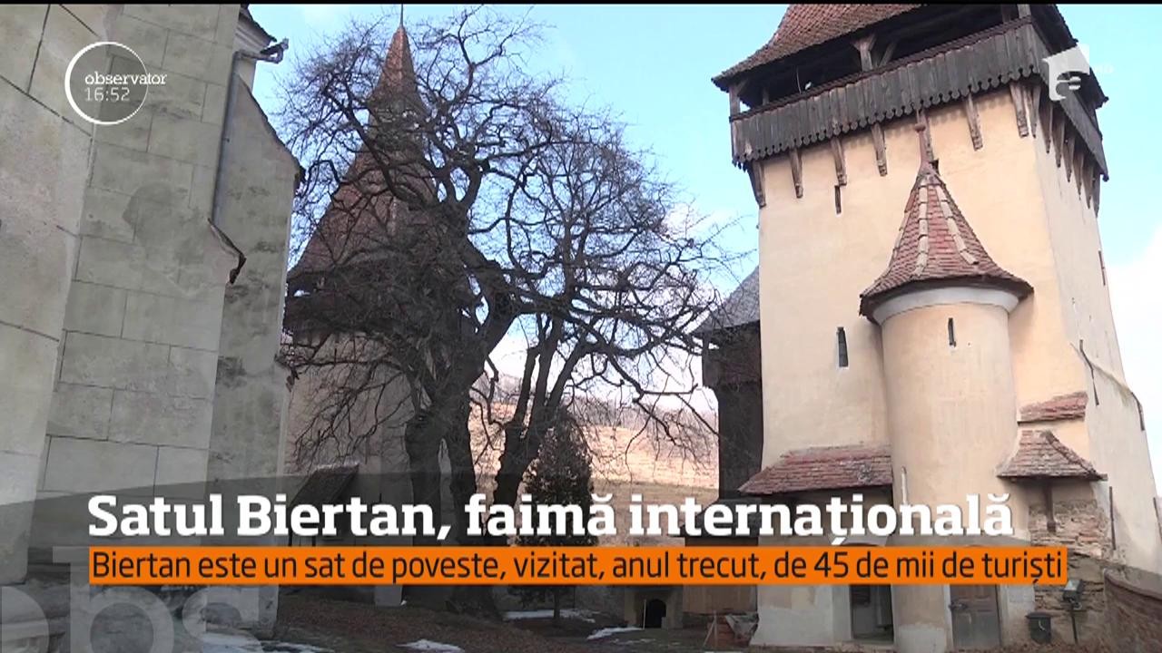 Satul Biertan, faimă internațională. Este un sat de poveste, vizitat ...