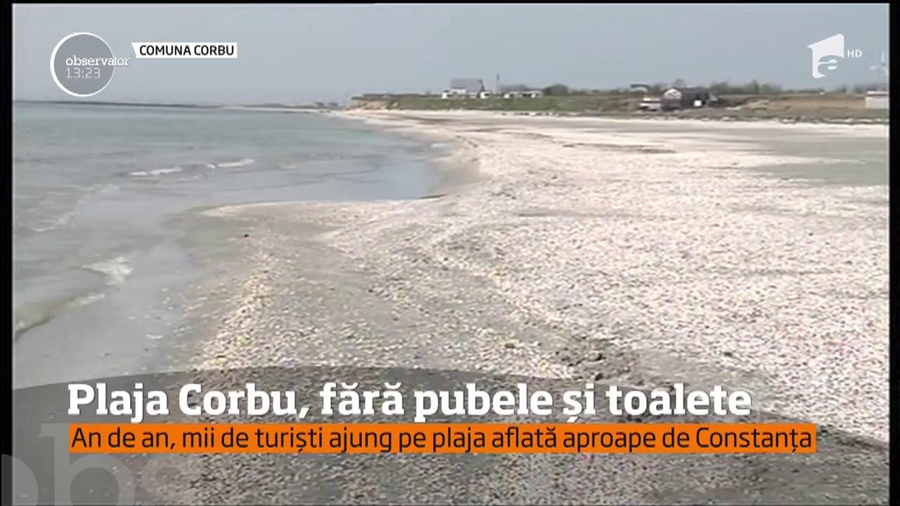 Plaja Corbu, fără pubele și toalete ecologice nici la vară (VIDEO ...