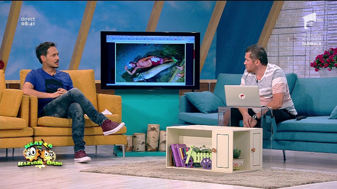 Smiley News. Cine ar fi crezut. Somn uriaș de aproape doi metri prins ...