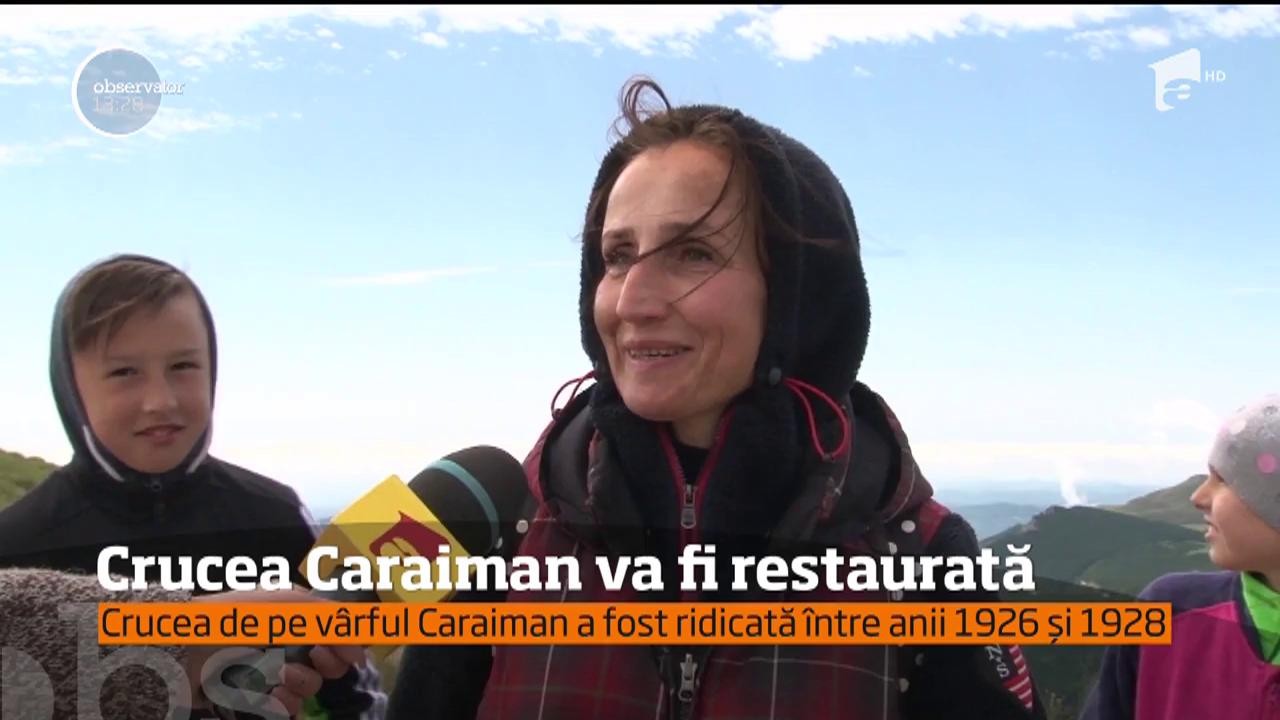 Crucea pe Vârful Caraiman din Munţii Bucegi va fi restaurată | Video ...