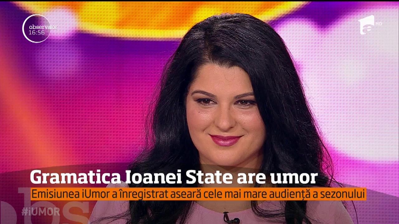 Publicul a decis. Ioana State a ajuns în finala iUmor! | Video | Antena 1