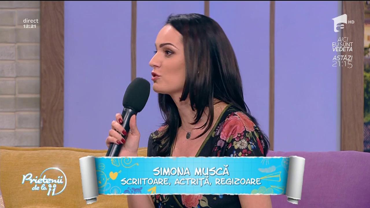 Simona Muscă, scriitoare, actriță și regizoare, a lansat recent prima ...