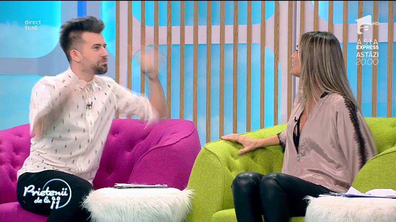 Florin Ristei către Ramona: "Ce dimensiuni ai?" | Video | Antena 1