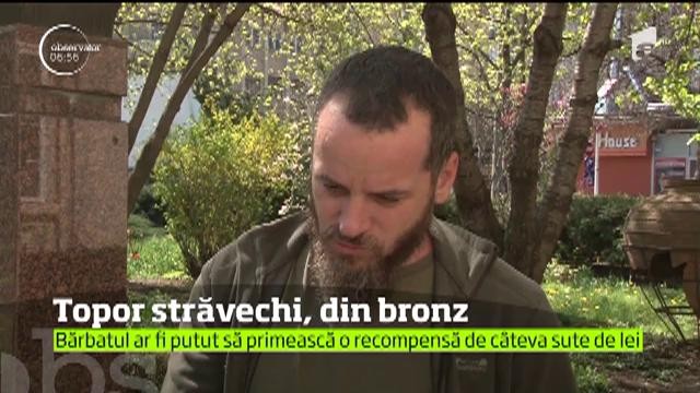 Topor vechi de mii de ani, descoperit într-o pădure din ţara noastră