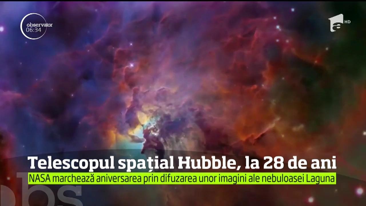 Imagini inedite difuzate de NASA, la cea de-a 28-a aniversare a ...