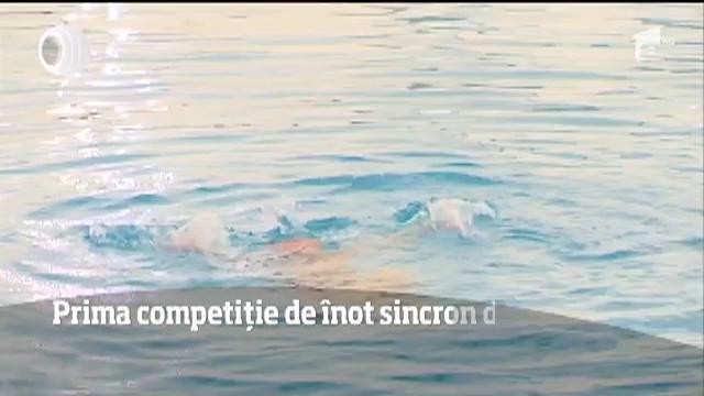 Prima competiție de înot sincron din România, la Târgu Mureş