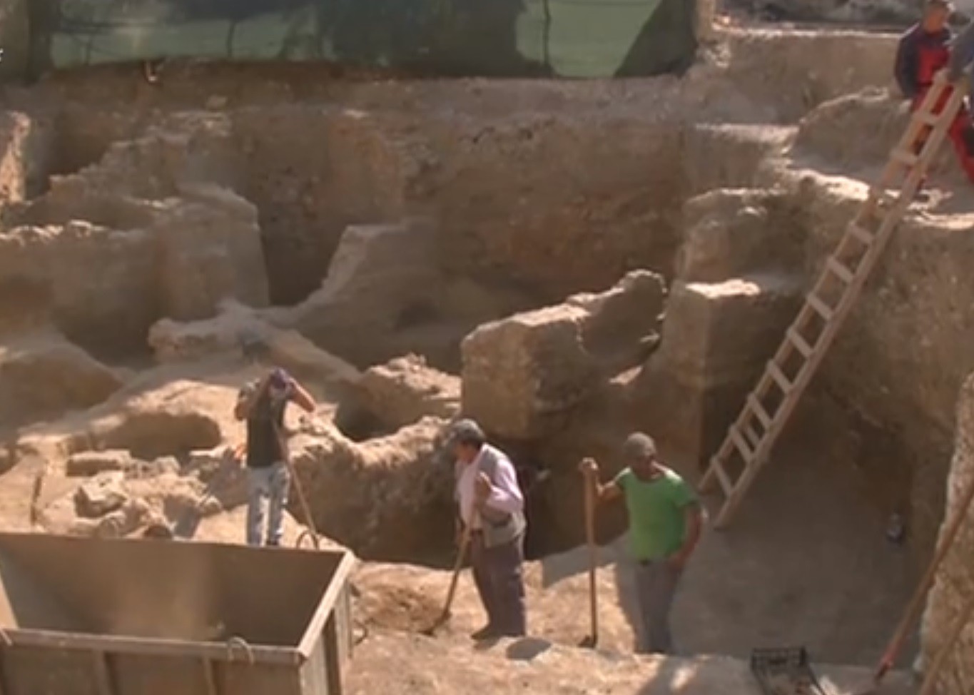 Ruine cetate Tomis, descoperite la Constanţa