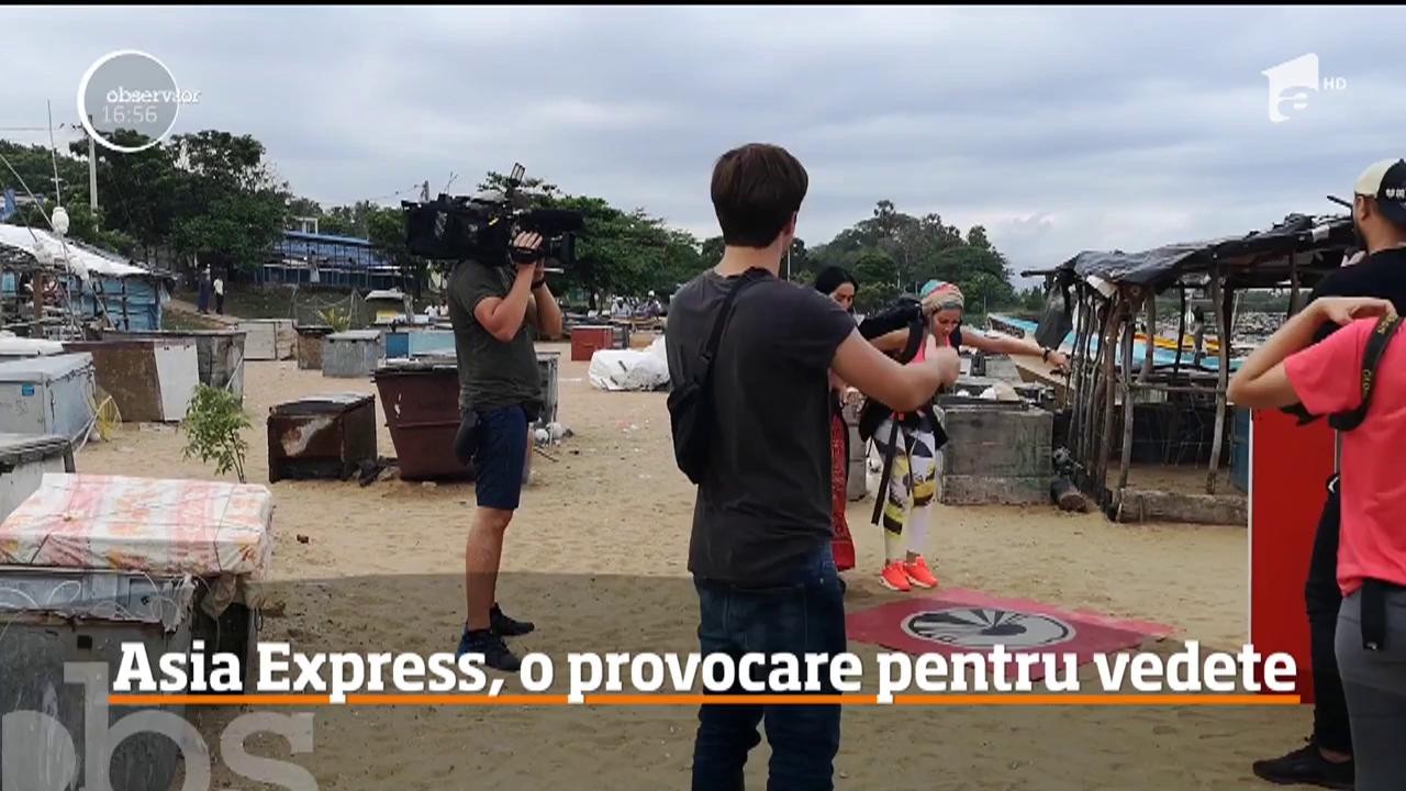 Imagini din Asia Express 2. Marga şi Iulia Luciu participă în competiţie