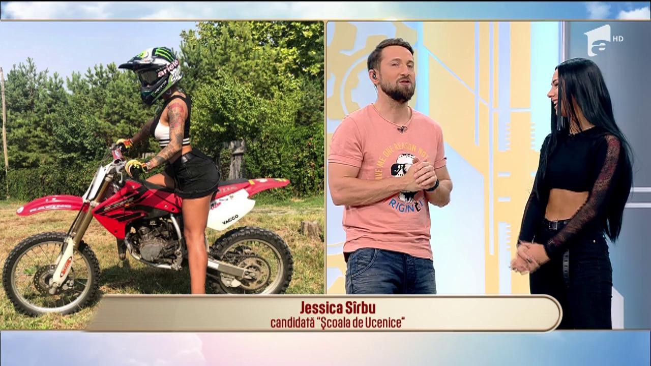 Jessica Sîrbu, cea mai rebelă candidată de la "Școala de ucenice ...