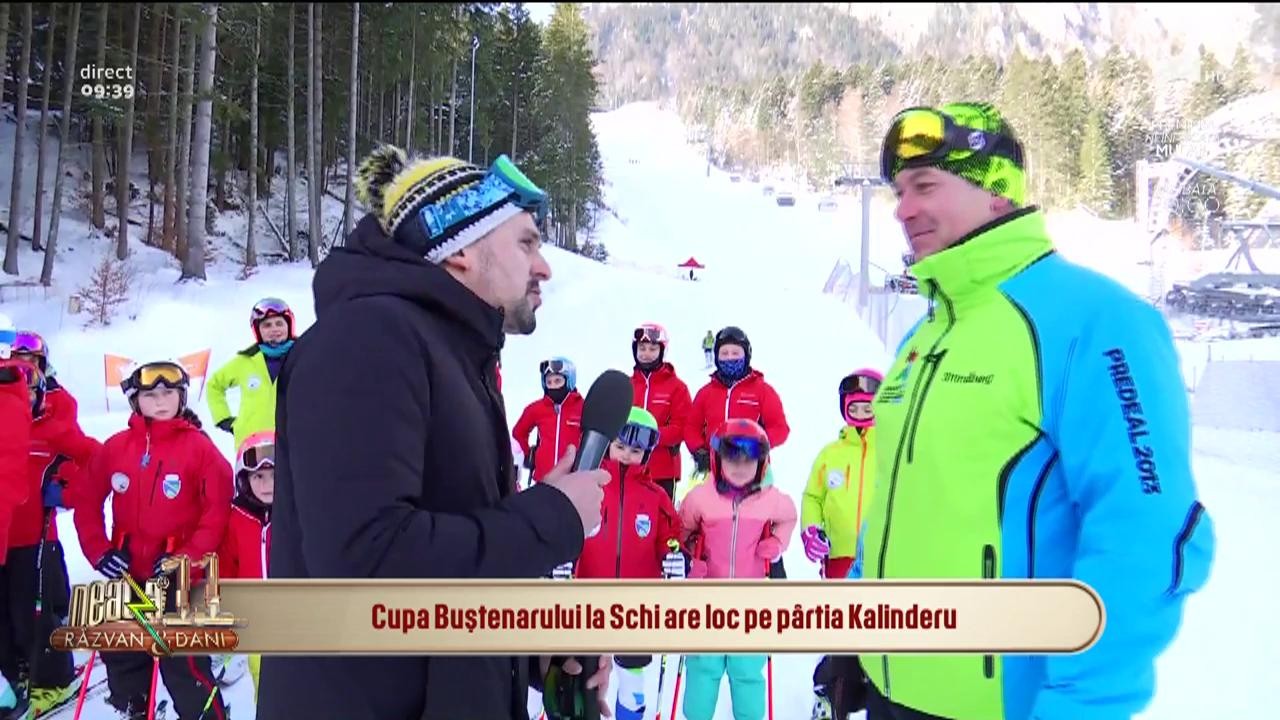 Cupa Buștenarului la Schi Alpin, pe pârtia Kalinderu din Bușteni ...