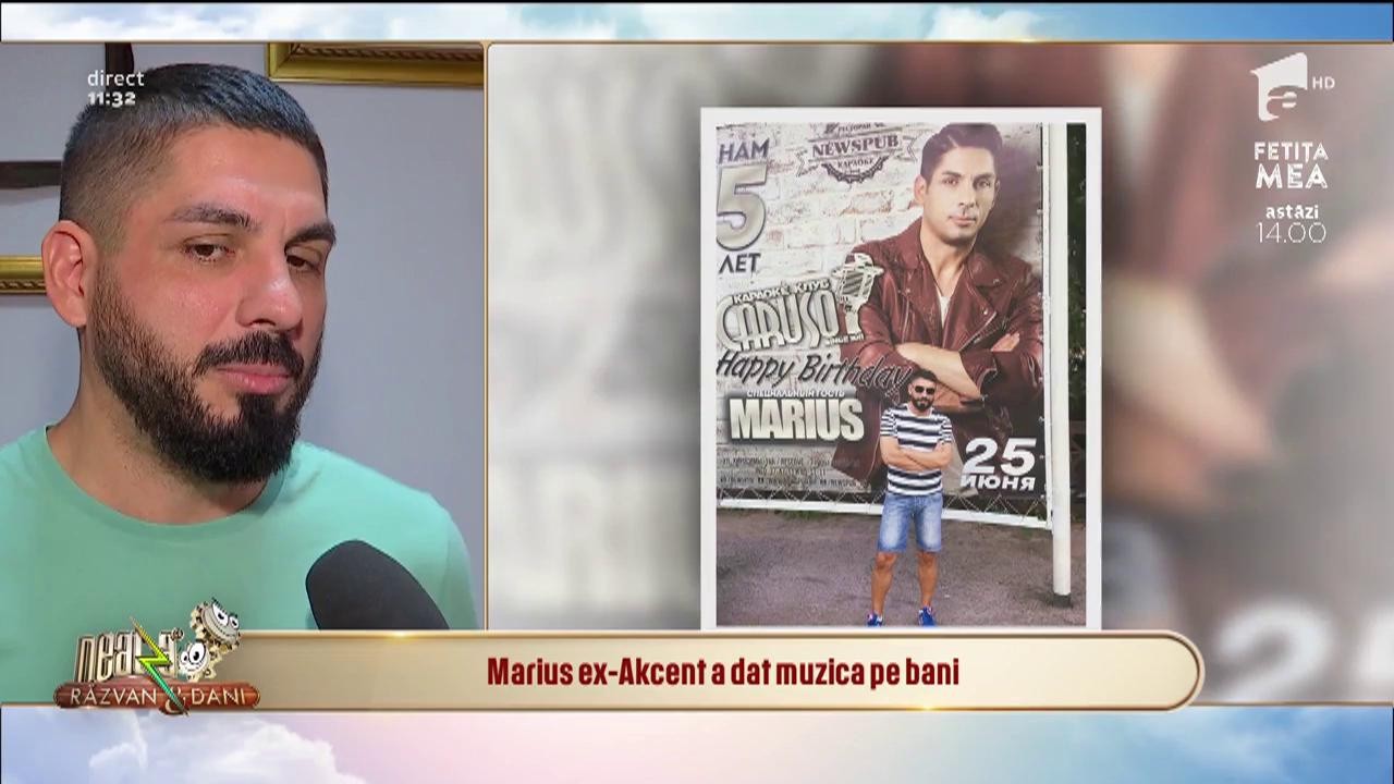 Marius Nedelcu, ex-Akcent, a dat muzica pe bani. Artistul se lansează ...
