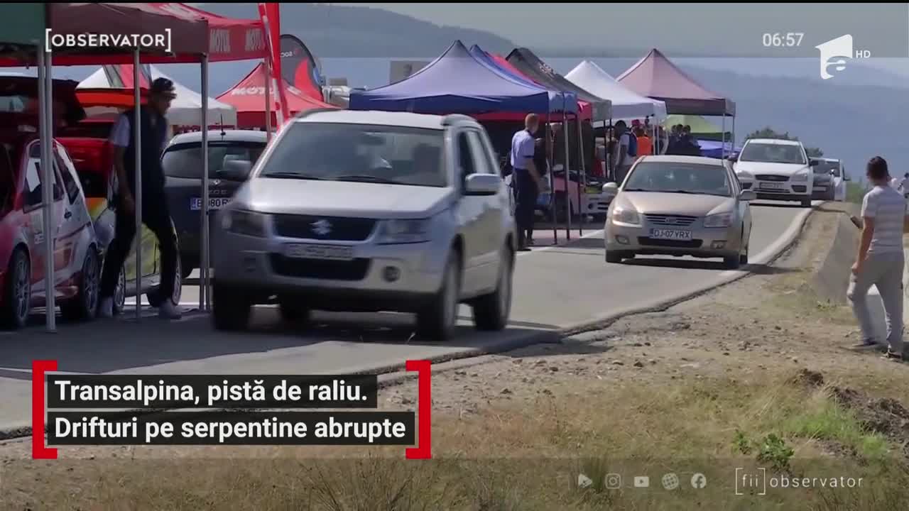 Transalpina, pistă de raliu. Drifturi pe serpentine abrupte | Video ...