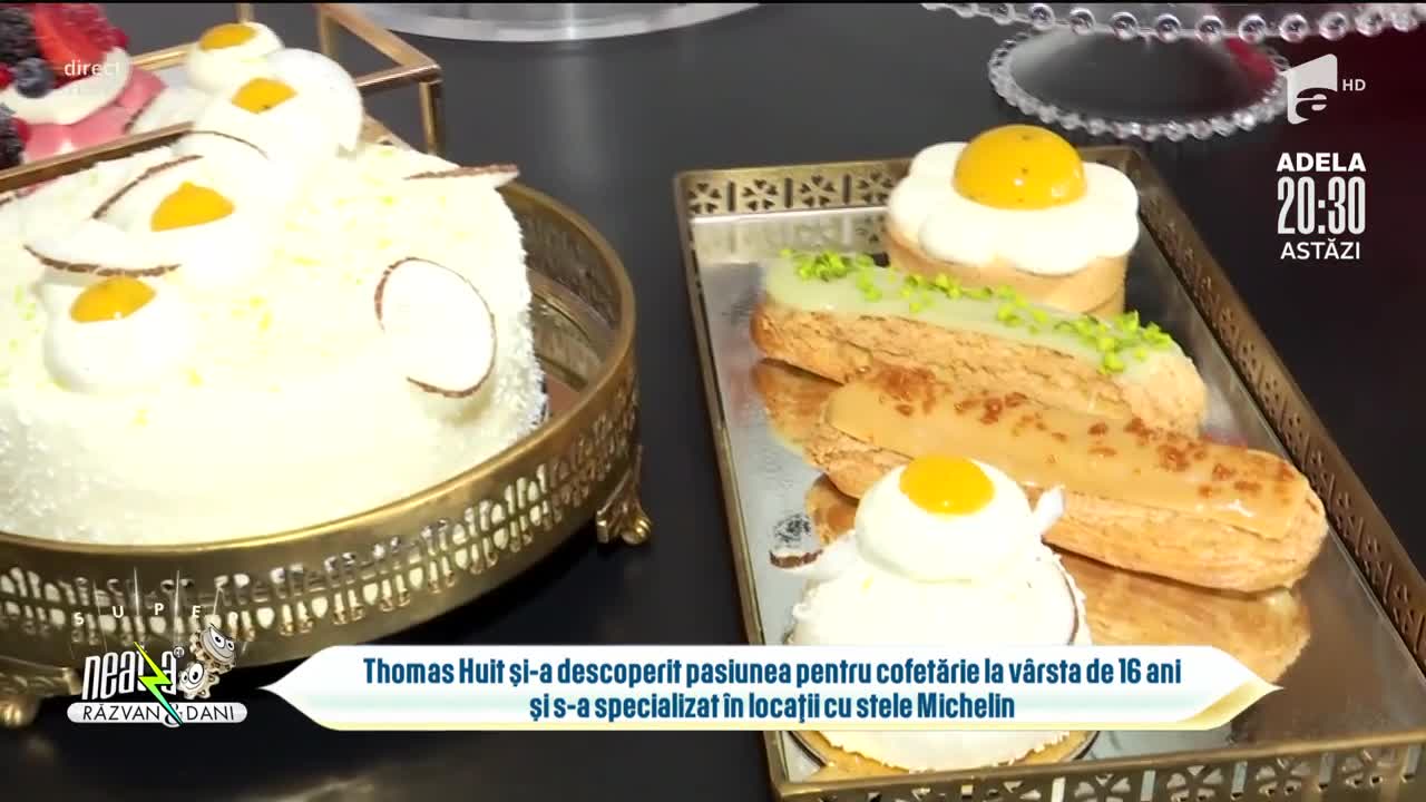 Povestea cofetarului francez Thomas Huit | Video | Antena 1