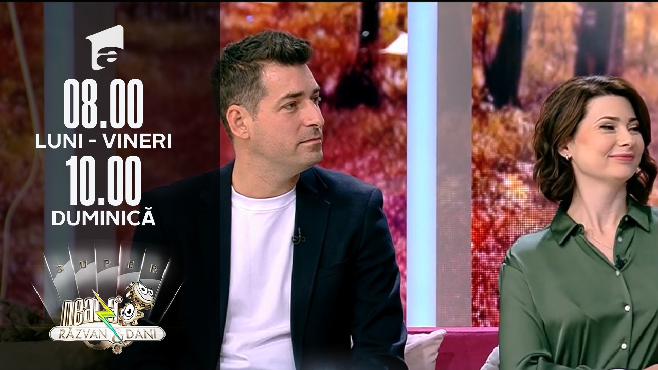 Super Neatza, 8 octombrie 2021. Mihaela Călin și Mihai Jurca prezintă ...