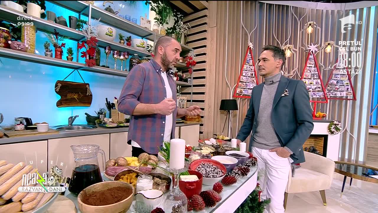 Super Neatza, 17 decembrie 2021. Chef Radu Darie gătește Comembert la ...