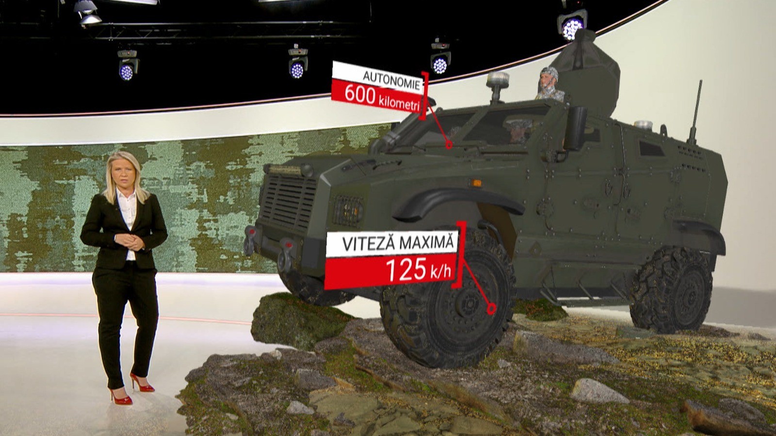 Cum arată Vehiculul de Luptă Autonom Hidramat (VLAH), primul blindat ...